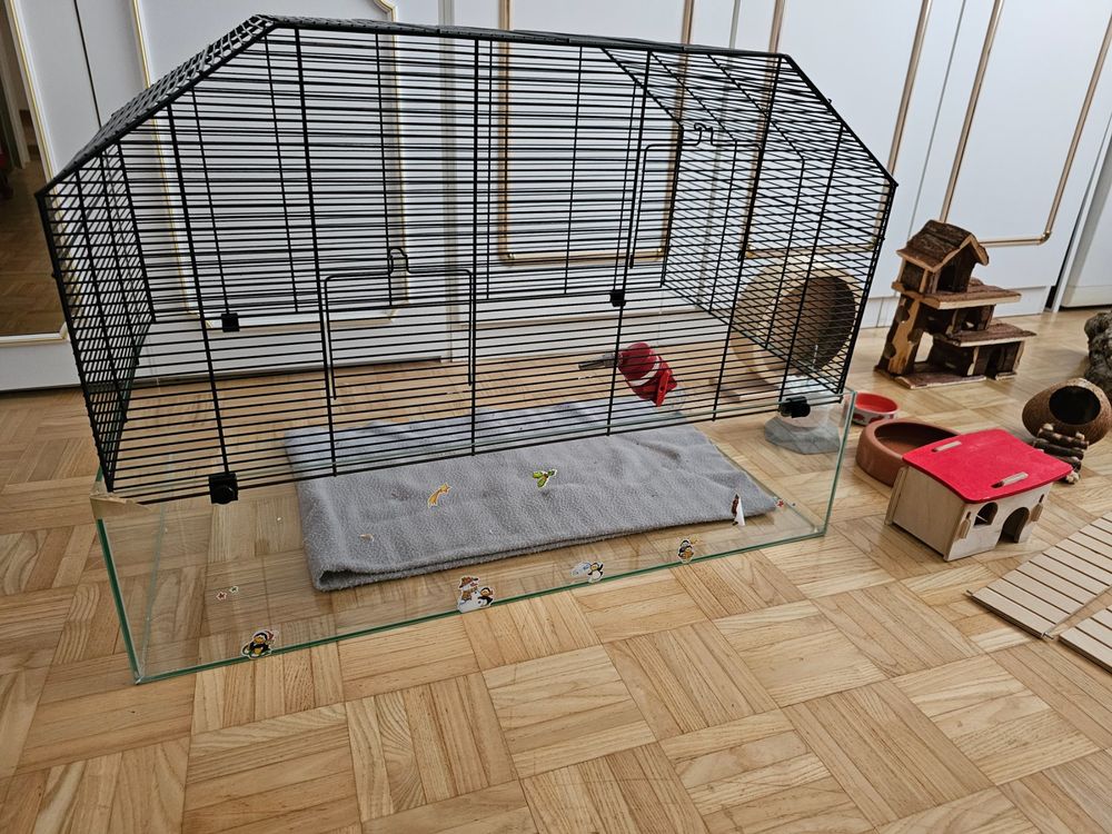 Hamsterkäfig Mäusekäfig mit zubehör (Gebraucht) in Lustmühle für CHF 12 ...