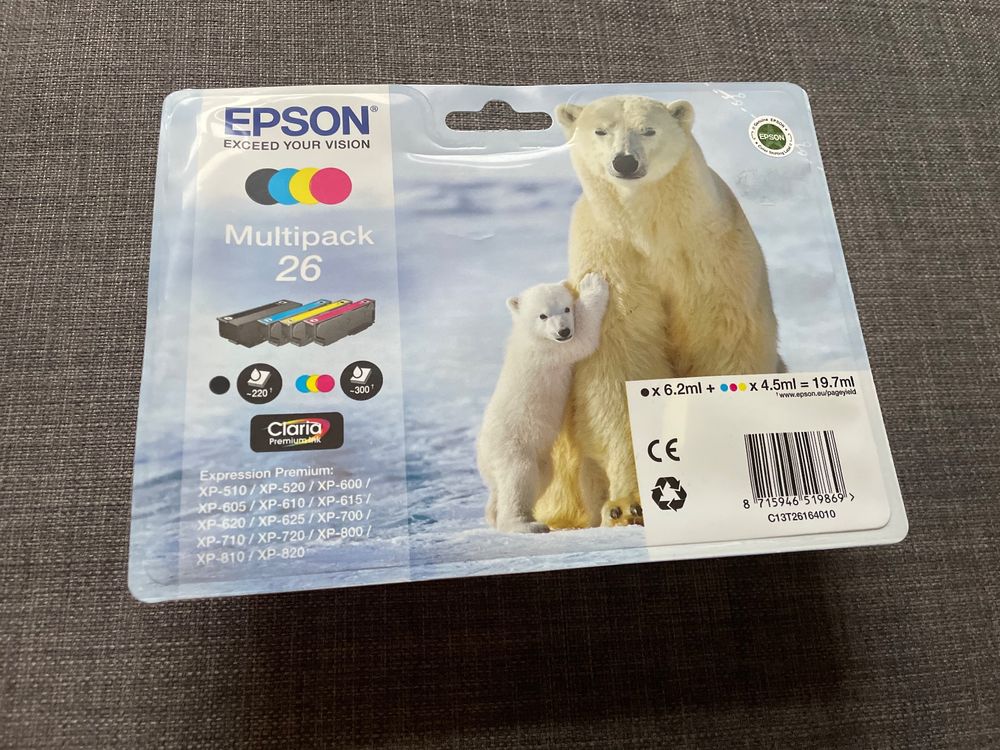 EPSON: MULTIPACK 26 *ORIGINALE DRUCKER PATRONEN* OVP (Neu und ...