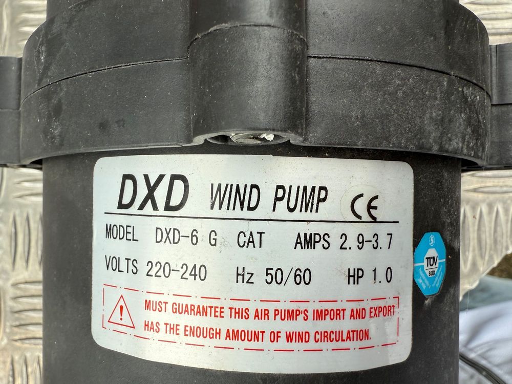 Whirlpool Gebläse DXD Wind Pump Model DXD-6 Massagepumpe (Neu (gemäss ...