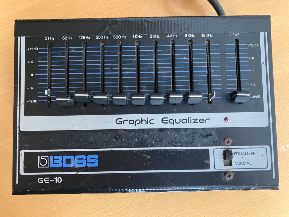 Boss GE-10 Graphic Equalizer | Kaufen auf Ricardo