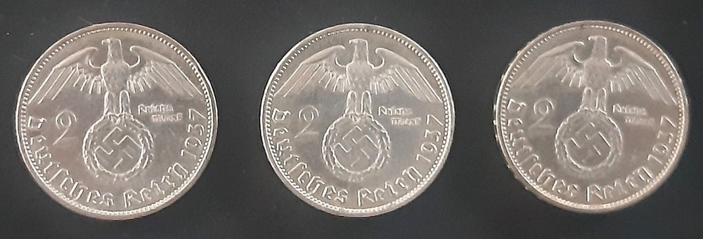 Deutsches Reich - 3 x 2 Reichsmark 1937 A | Kaufen auf Ricardo