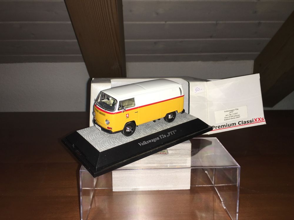 VW T2a PTT 1/43 Limited 500 pcs. für die Schweiz (Neu (gemäss Beschreibung)) in Wohlen AG für ...