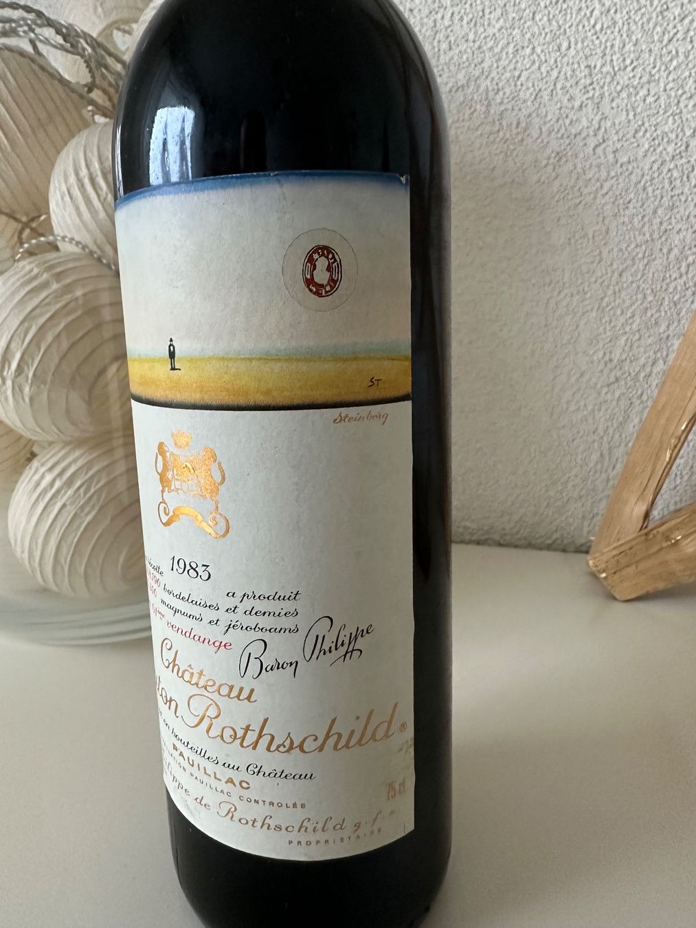 Château Mouton Rothschild 1983 (Neuf (Voir description)) à Yens pour ...