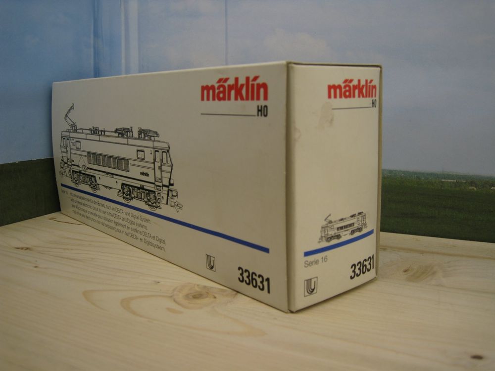 Märklin 33631 E-Lok Serie 16 B 1602 Delta Digital (Gebraucht) in ...