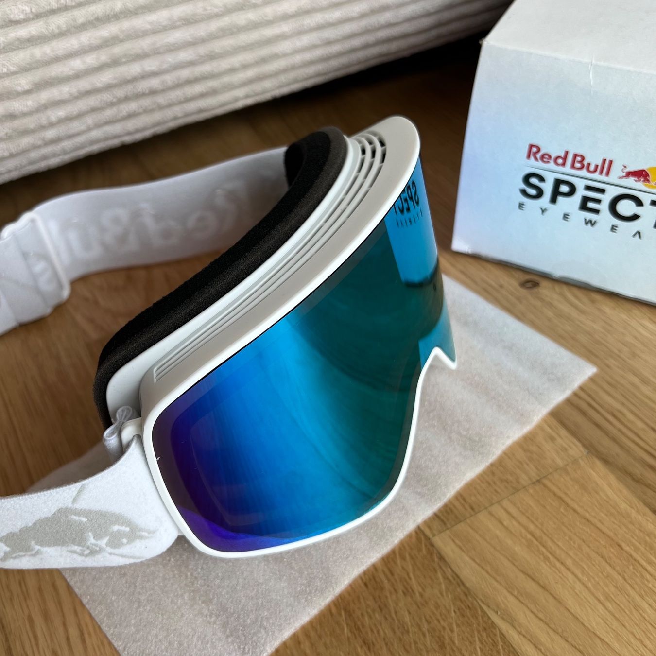 Neu Red Bull SPECT Eyewear Skibrille Blau/Weiss (Neu und ...