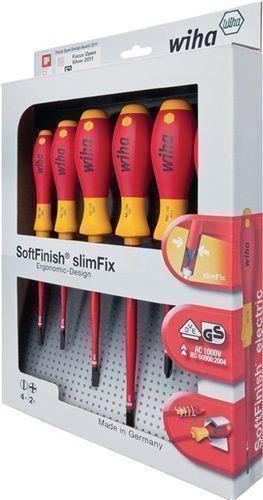 Wiha VDE Schraubendreher-Set 6tlg. Schlitz, Kreuz, Pozidriv | Kaufen auf Ricardo