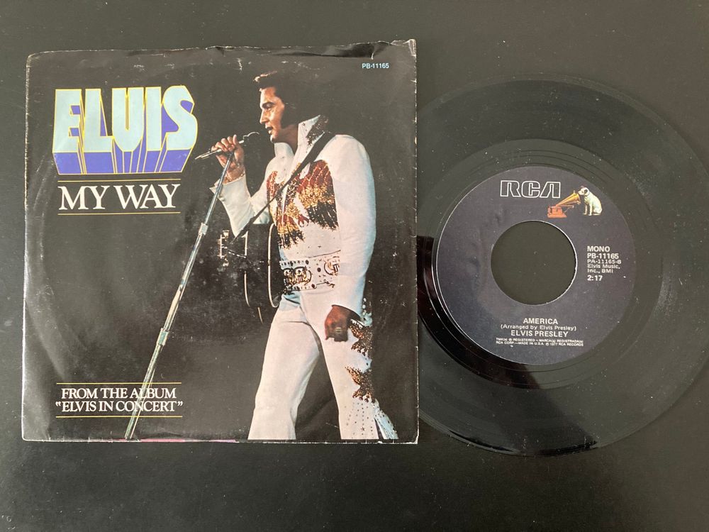 Elvis Presley / Single My Way / USA (Gebraucht) in für CHF 3 – mit ...