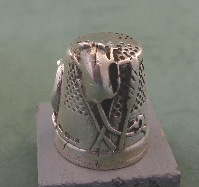 Finger Hut 925 Silber mit Maus England London 1971 / 72 (Gebraucht) in ...