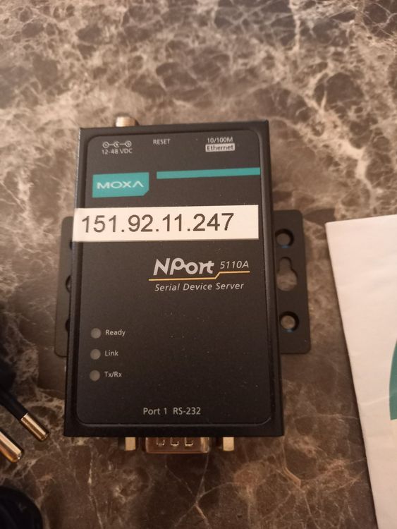 Moxa NPort 5110A V1.0.1 (Gebraucht) in Niederbipp für CHF 20 – mit Lieferung auf Ricardo kaufen