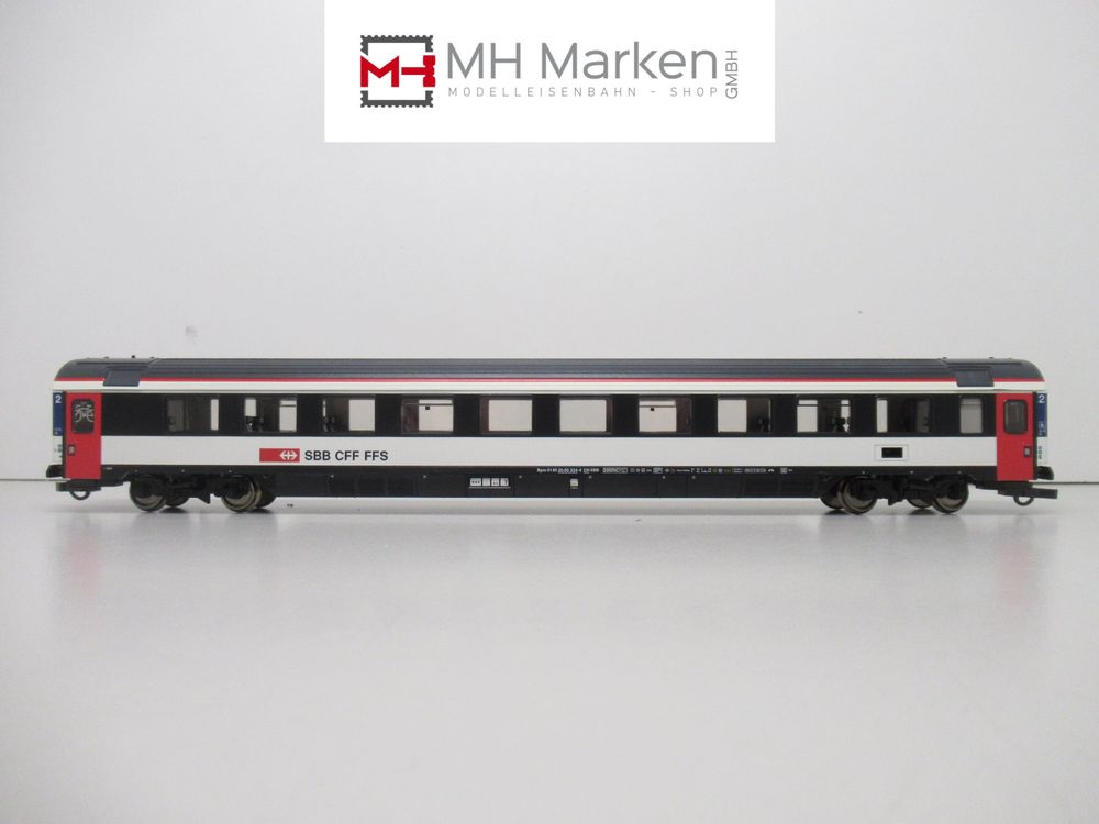 Roco 74636 EC-Reisezugwagen 2.Klasse der SBB Gleichstrom H0 (Gebraucht ...