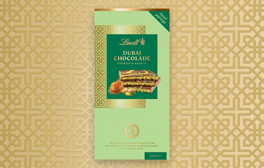 Lindt Dubai Schokolade - Original aus Zürich, Kilchberg (Neu und ...