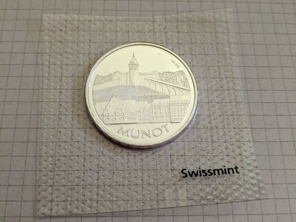 Pièce 20 frs 2007 - Munot (Neu und originalverpackt) in Valeyres-Rances ...