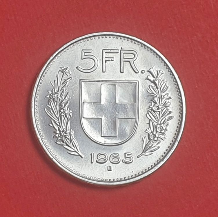 5 Franken 1965 „Silber“ | Kaufen auf Ricardo