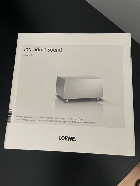 Loewe Individual Subwoofer mit Verstärker (Gebraucht) in Meilen für CHF ...
