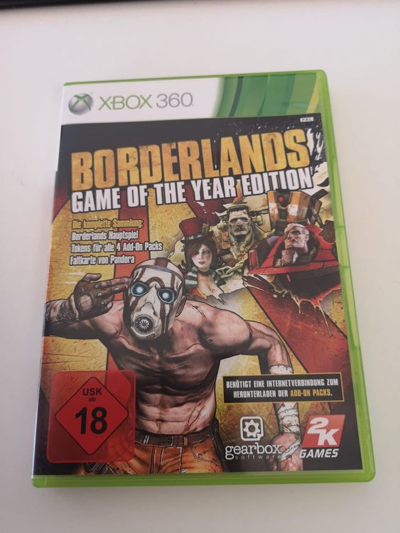 Borderlands (Game of the Year Edition) XBOX 360 (Gebraucht) in Herisau ...