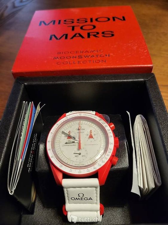 Swatch Moonswatch Mission to Mars (Neu und originalverpackt) in ...