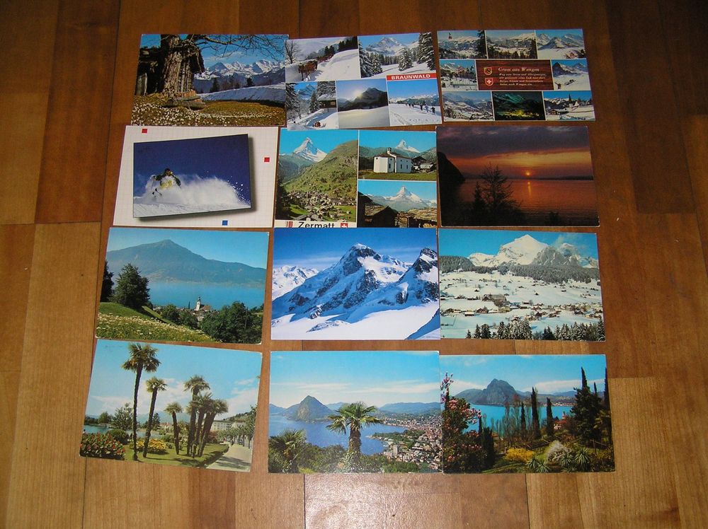 50 Restkarten Schweiz gelaufen | Kaufen auf Ricardo