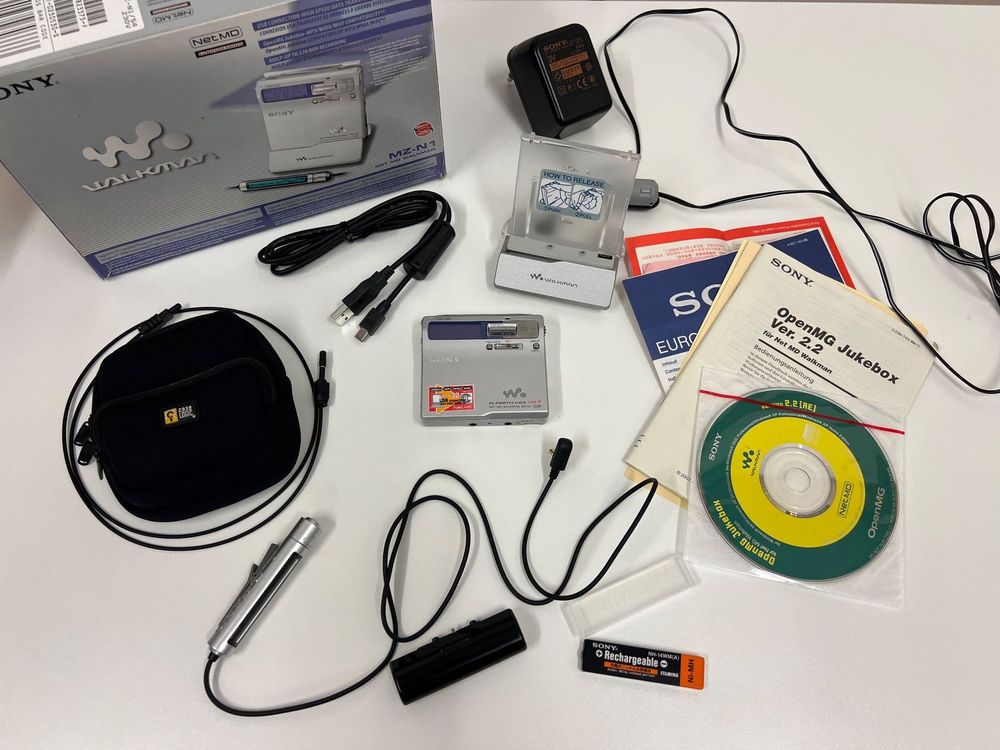 Sony Net MD Walkman MZ-N1 - Seltenes Sammlerstück! (Gebraucht) in ...