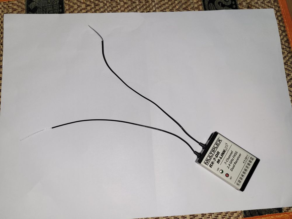 Multiplex RX-7-DR M-Link Dual Reciever, Neuwertig (Neu (gemäss ...