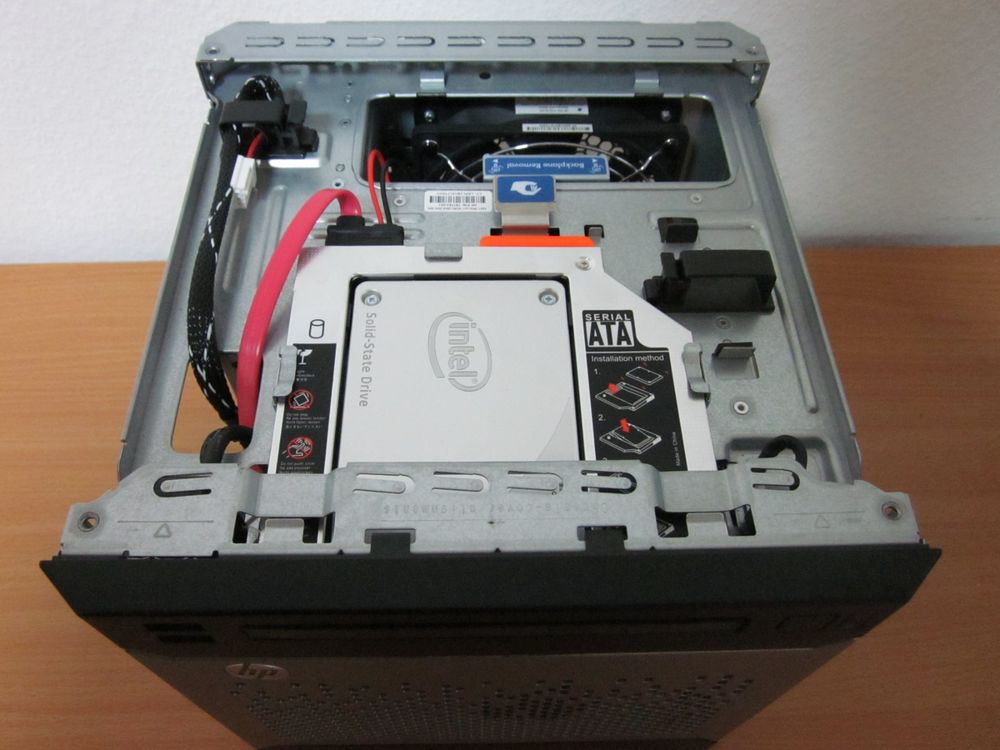 HP ProLiant MicroServer Gen 8, DDR3 16GB SSD 180GB+ 4 HDD 2T | Acheter ...