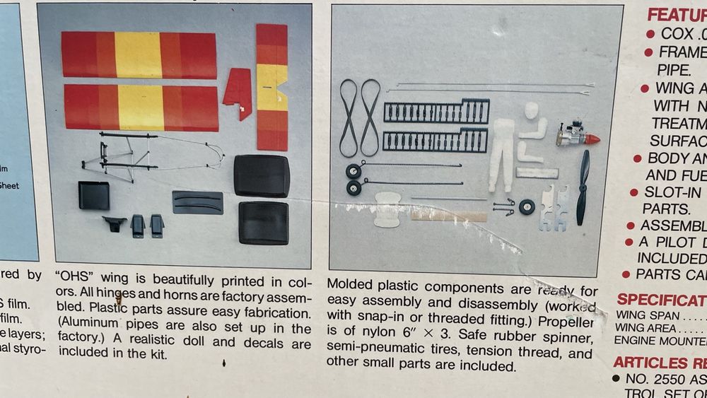 Ferngesteuertes Motorflugzeug Kyosho Graupner Sky Rally (Gebraucht) in ...