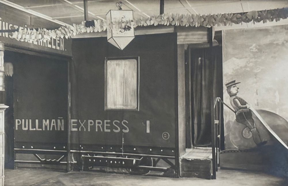 Fotokarte, Pullman Express, Rhät. Bahn, Humor, Theater (Gebraucht) in ...