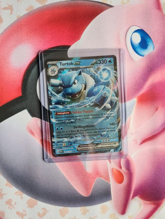 Pokemon 151 - Turtok Ex -GER- (009/165) (Neu (gemäss Beschreibung)) in ...