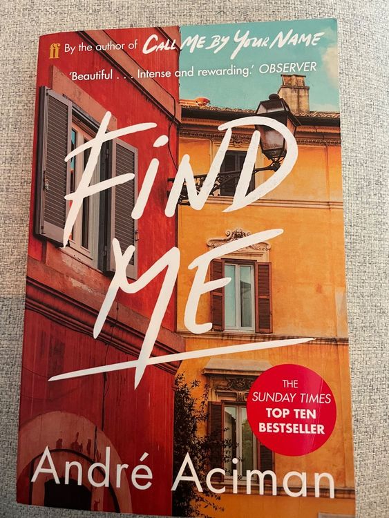 Find me - Roman von André Aciman (Gebraucht) in Zürich für CHF 1 – mit ...