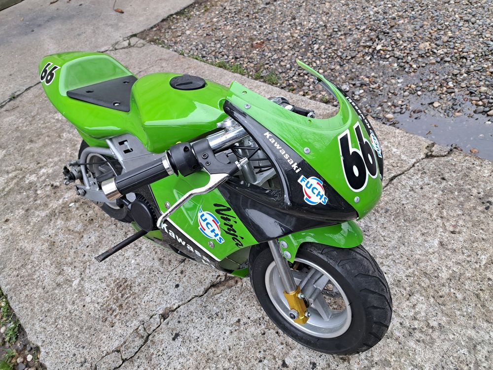 Pockedbike Minibike miniTöff für Kinder Kawasaki Ninja (Gebraucht) in ...