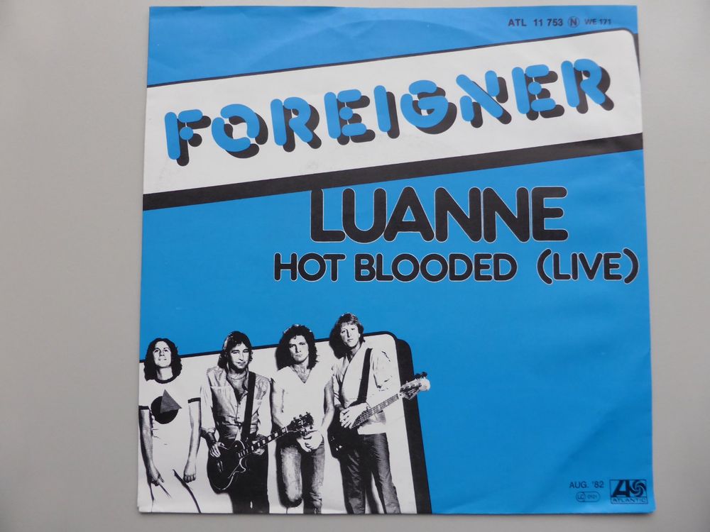 VINYL SINGLE FOREIGNER | Kaufen auf Ricardo