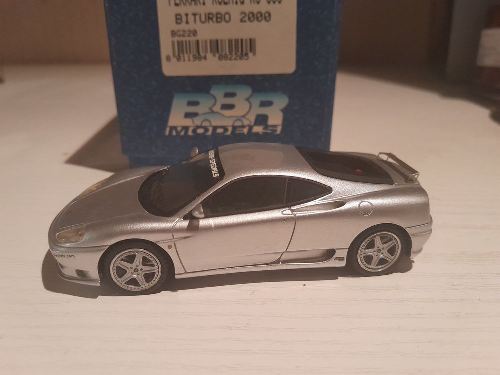 BBR 1:43 Ferrari 360 König KS Biturbo 2000 Art.N° BG220 (Neu und ...