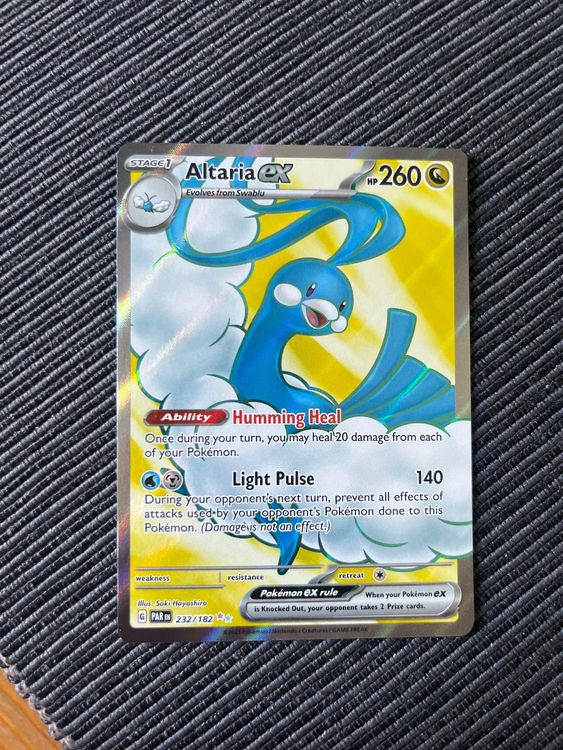 Pokemon Altaria EX Paradox Rift Englisch (Neu (gemäss Beschreibung)) in ...