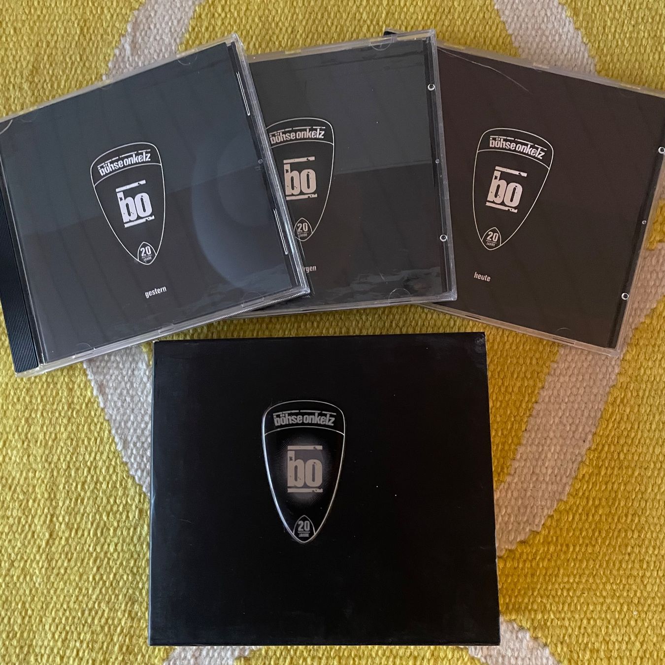 BÖHSE ONKELZ-3CD BOX SET BEST OF GESTERN WAR HEUTE NOCH MORG (Gebraucht ...