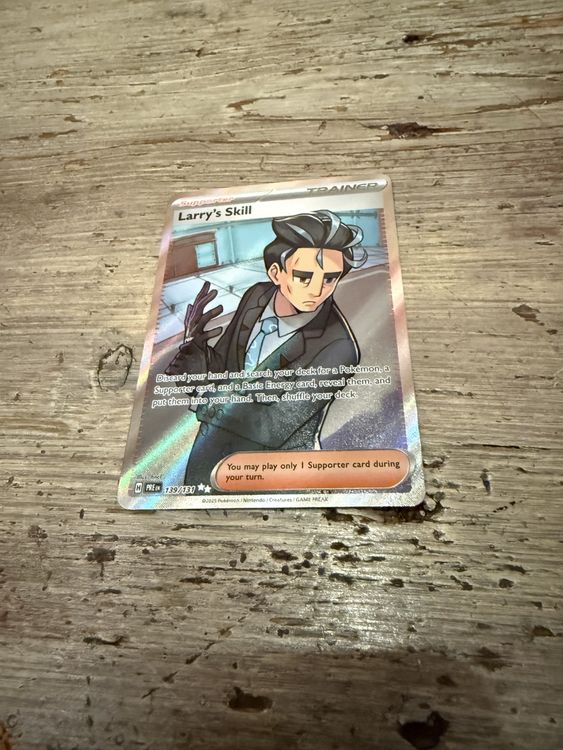 Pokemon Prismatic Evolutions Larry’s Skill EN 🇬🇧 | Kaufen auf Ricardo