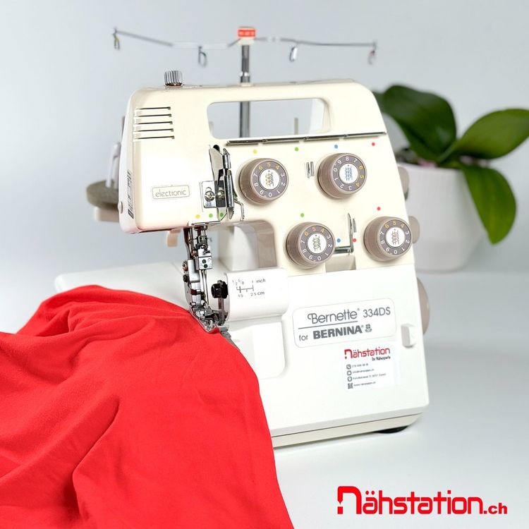 BERNINA Bernette 334DS Overlock Revidiert 6 Monate Garantie (Gebraucht ...