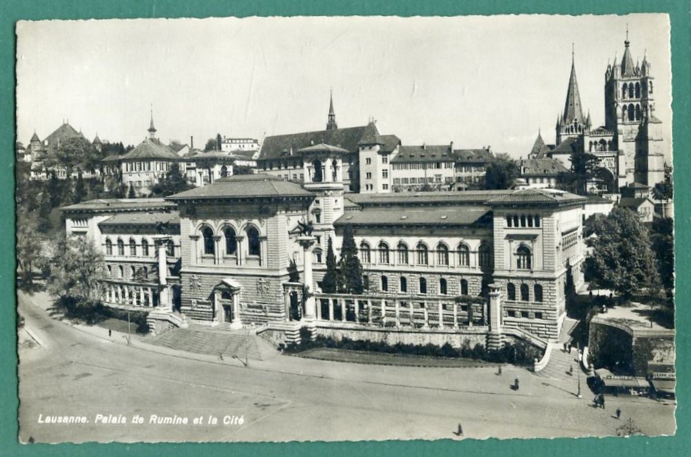 Lausanne, Palais de Rumine et la Cité (Gebraucht) in Sargans für CHF 1 ...