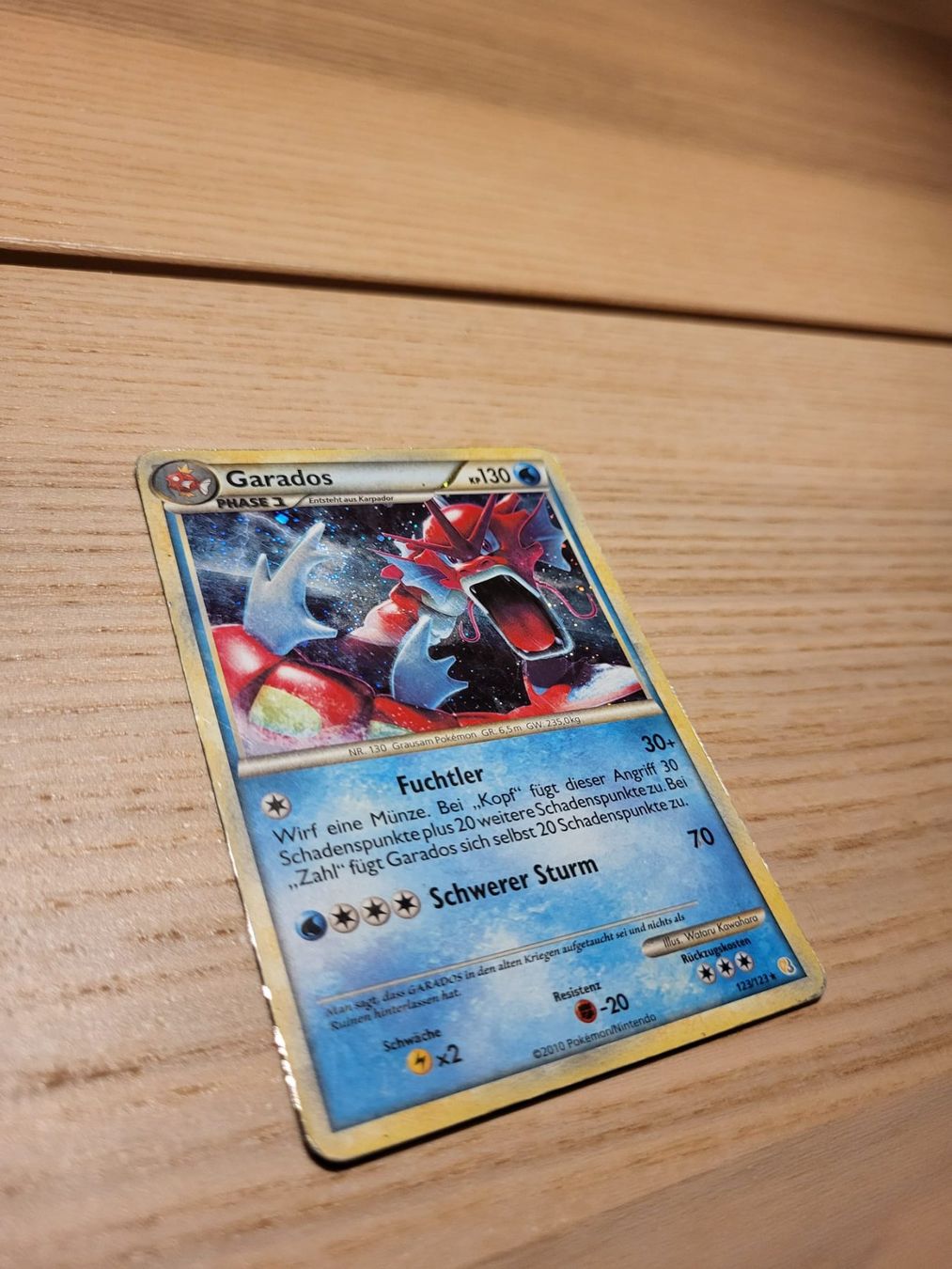 Garados / Gyarados (HeartGold & SoulSilver 123/123) shiny (Gebraucht ...