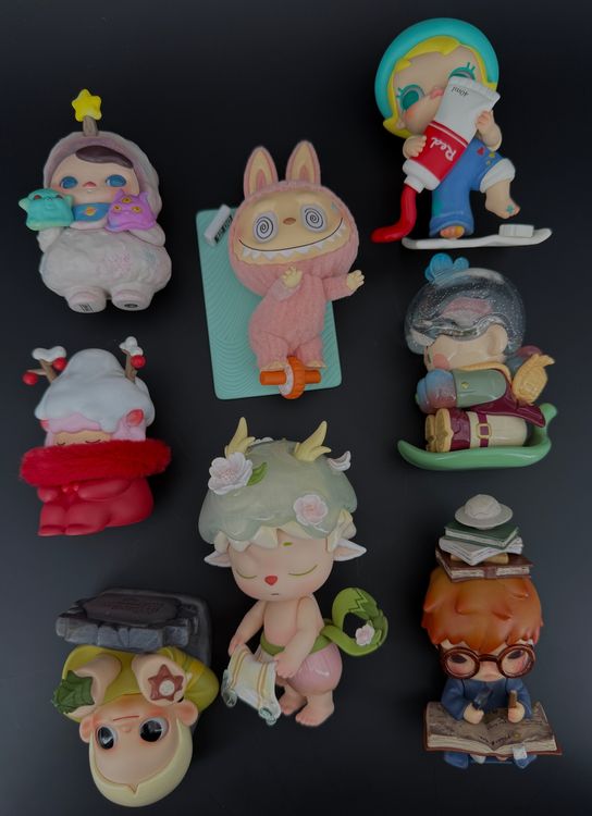 8 Figuren, Pop Mart, Hirono, Pucky, Labubu, Lot 2 (Gebraucht) in Zürich ...