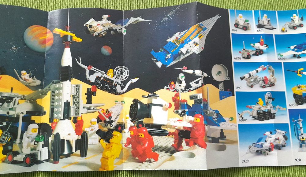 LEGO Katalog 1982 Legoland Weltraum Stadt Burg catalog (Gebraucht) in ...