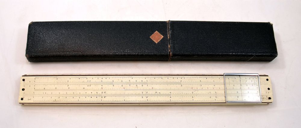 Holz Rechenschieber Albert Nestler Nº 23 | Kaufen auf Ricardo