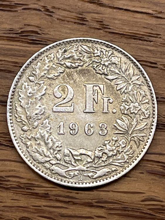 2 Franken / 1963 (3) (Gebraucht) in Rueun für CHF 6 – mit Lieferung auf Ricardo kaufen