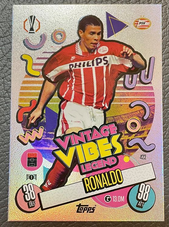 RONALDO Vintage Vibes Legend Topps Match Attax 2024/25 | Kaufen auf Ricardo