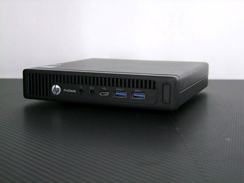 HP ProDesk G2 Mini, Intel i3-6300T - 3.3GHz, 8GB, 256GB SSD (Gebraucht ...
