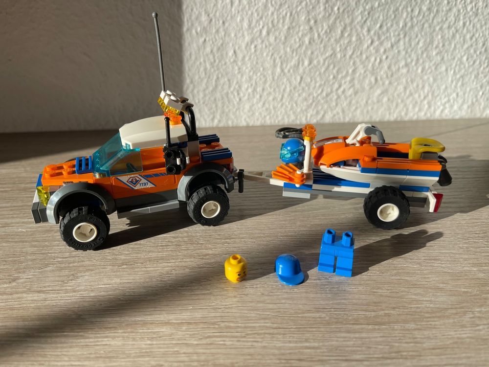 Lego Geländewagen der Küstenwache mit Wasserjet 7737 ab 1Fr. (Gebraucht ...