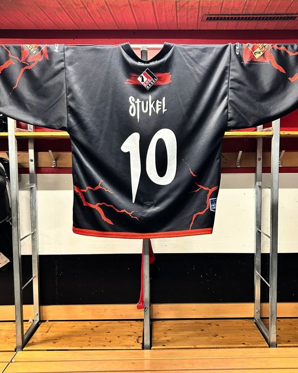EHC Basel Halloween-Trikot 2025 #10 Stukel (gameworn) (Gebraucht) in ...