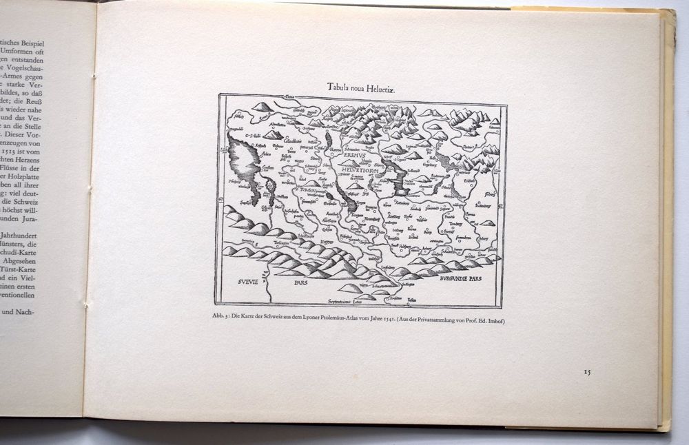 Eduard Imhof Kartografie Die ältesten Landkarten Schweiz (Gebraucht) in ...