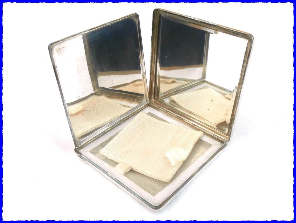 antike PUDERDOSE - massiv Silber 800er (160 Gramm) (Gebraucht) in Worblaufen für CHF 90 – mit ...