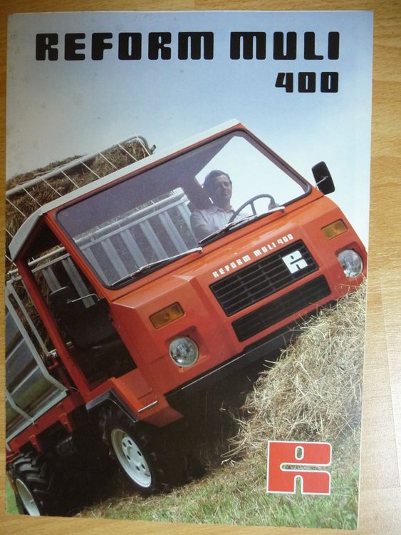 Reform Muli Traktor Transporter Prospekt (Gebraucht) in für CHF 14 ...
