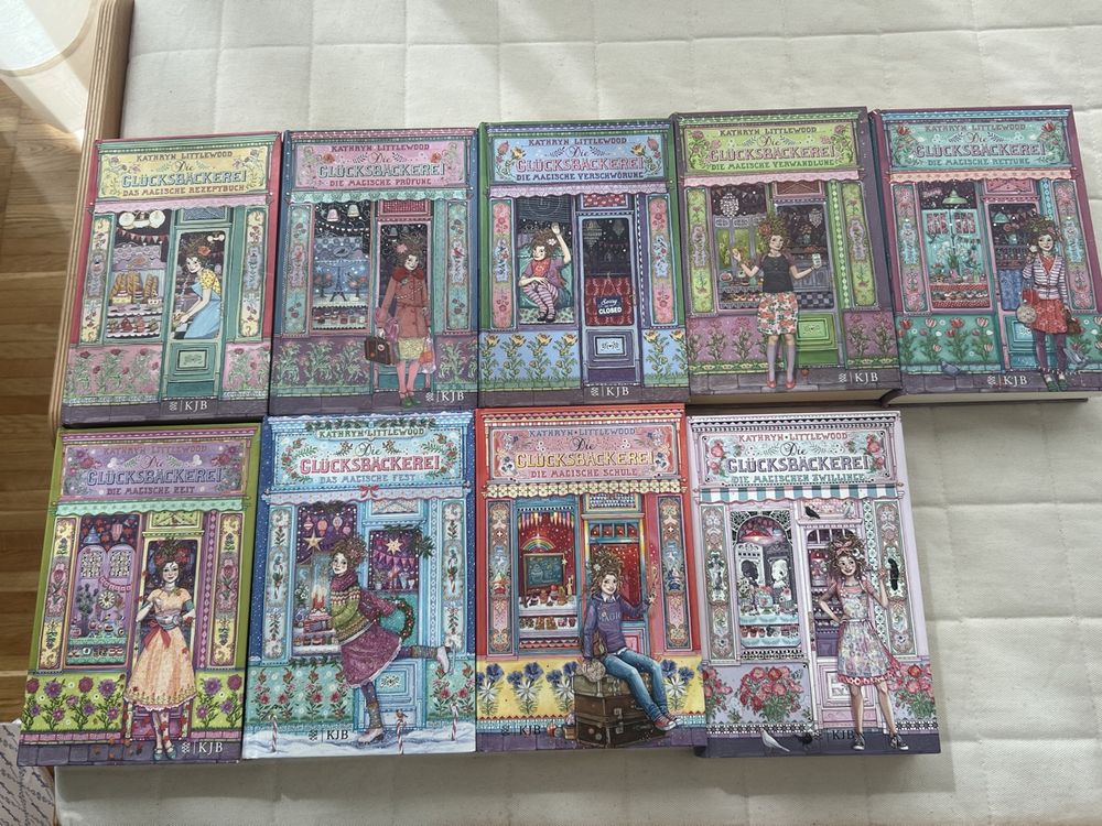 Die Glücksbäckerei Band 1-9 (Gebraucht) in für CHF 25 – mit Lieferung ...
