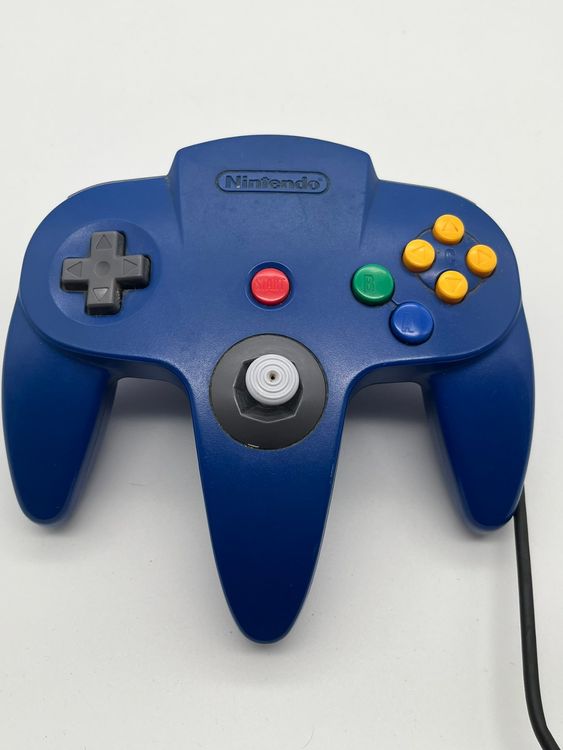 N64 Controller Original Nintendo 64 Blau | Kaufen auf Ricardo